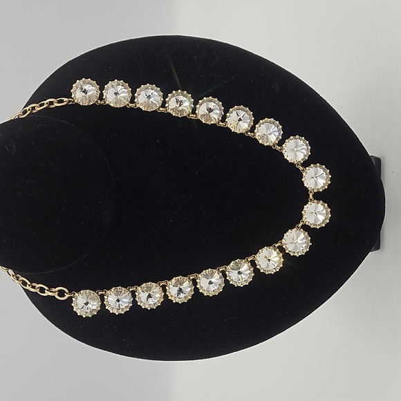 J. Crew | Jewelry | J Crew Rhinstone Necklace | Poshmark
